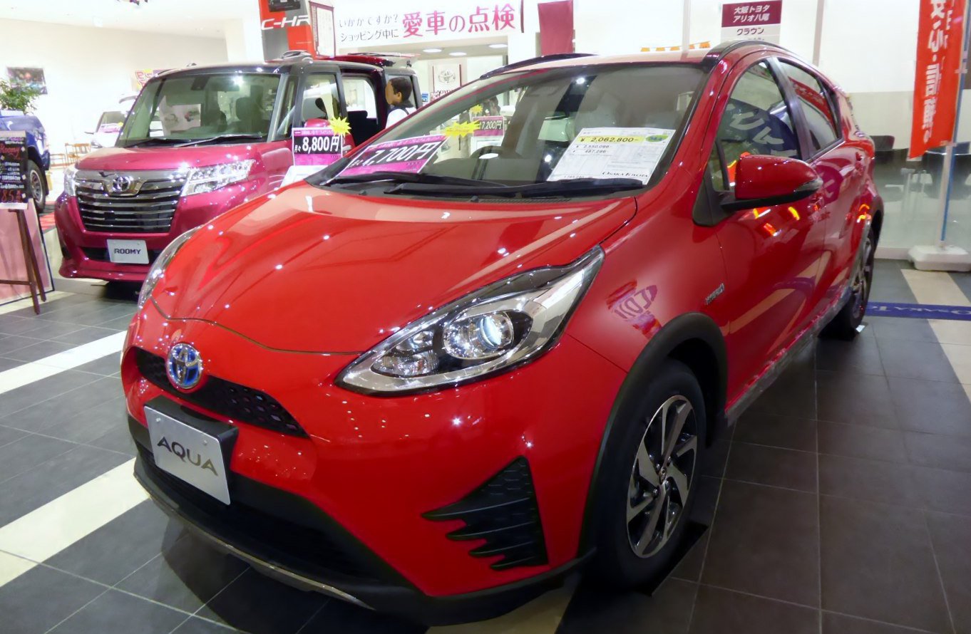 Toyota Aqua Crossover (facelift 2017) 1.5 (74 Hp) CVT